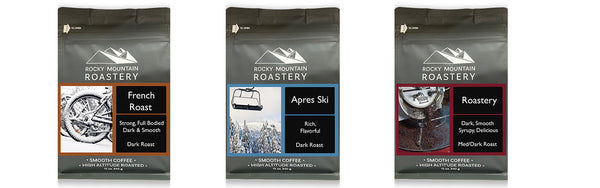 Extra Dark Roast Coffees - Rocky Mountain Roastery